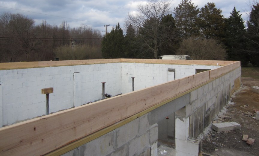 Construction Plate On Block Foundation